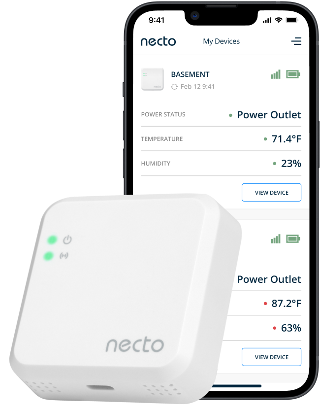 Necto 3-in-1 Cellular Sensor | RV Pet Temperature Monitoring System – necto